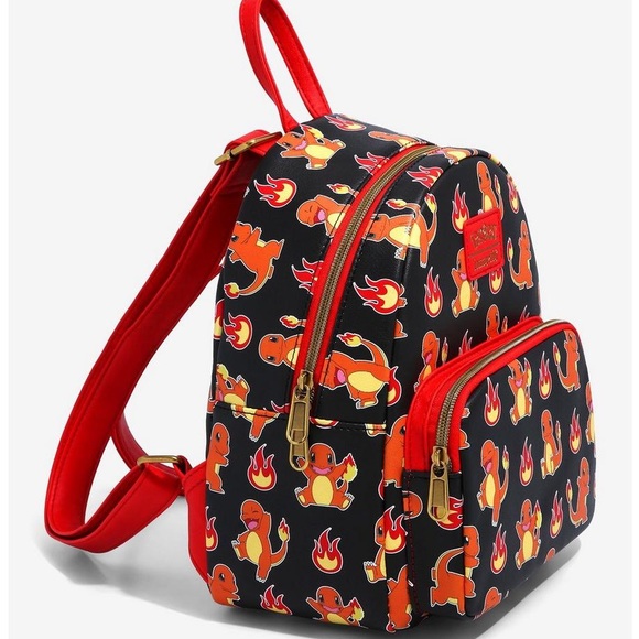 Loungefly | Bags | Loungefly Pokemon Charmander Flames Mini Backpack ...